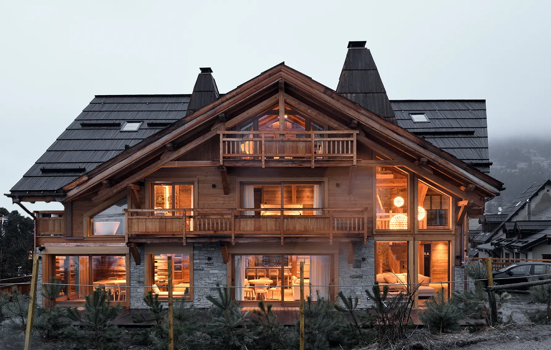 Luxury chalet rental Aravet - Serre Chevalier